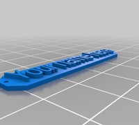 Your name 3D models for 3D printing | makexyz.com