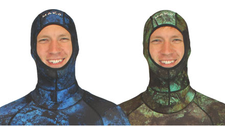 Spearfishing Rash Guard with Removable Hood | MAKO Spearguns