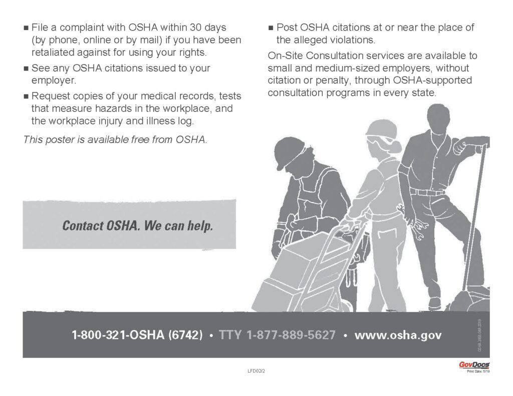 Required Posters - Manpower Maine