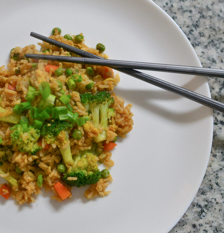 Honey Sriracha Vegetable Fried Rice – Marc Eats