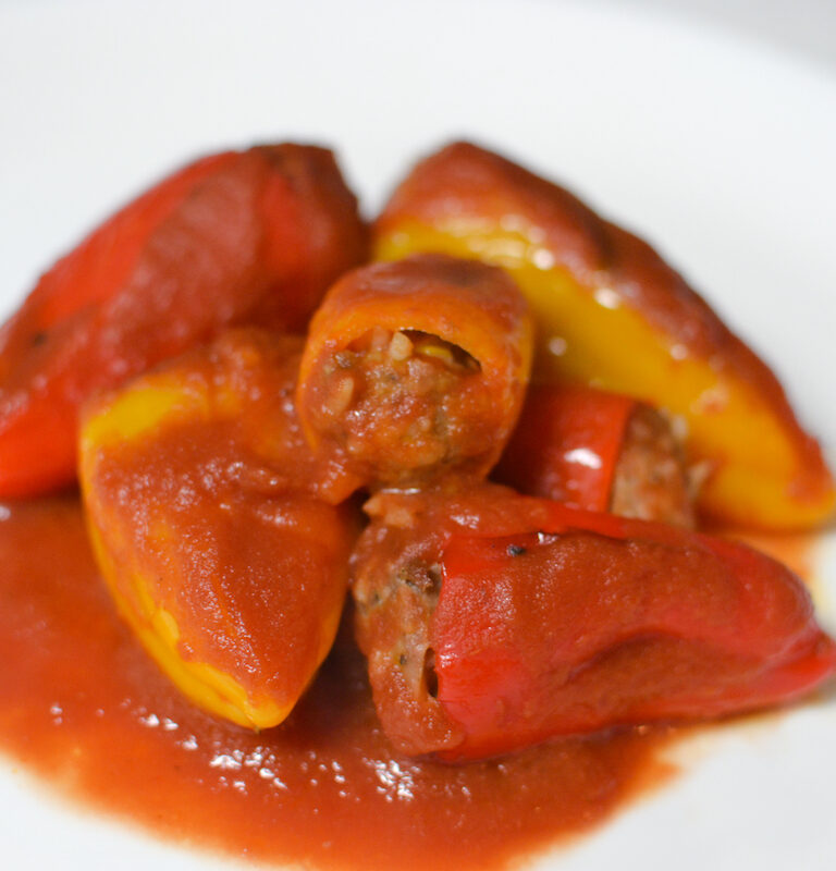 Stuffed Mini Peppers – Marc Eats
