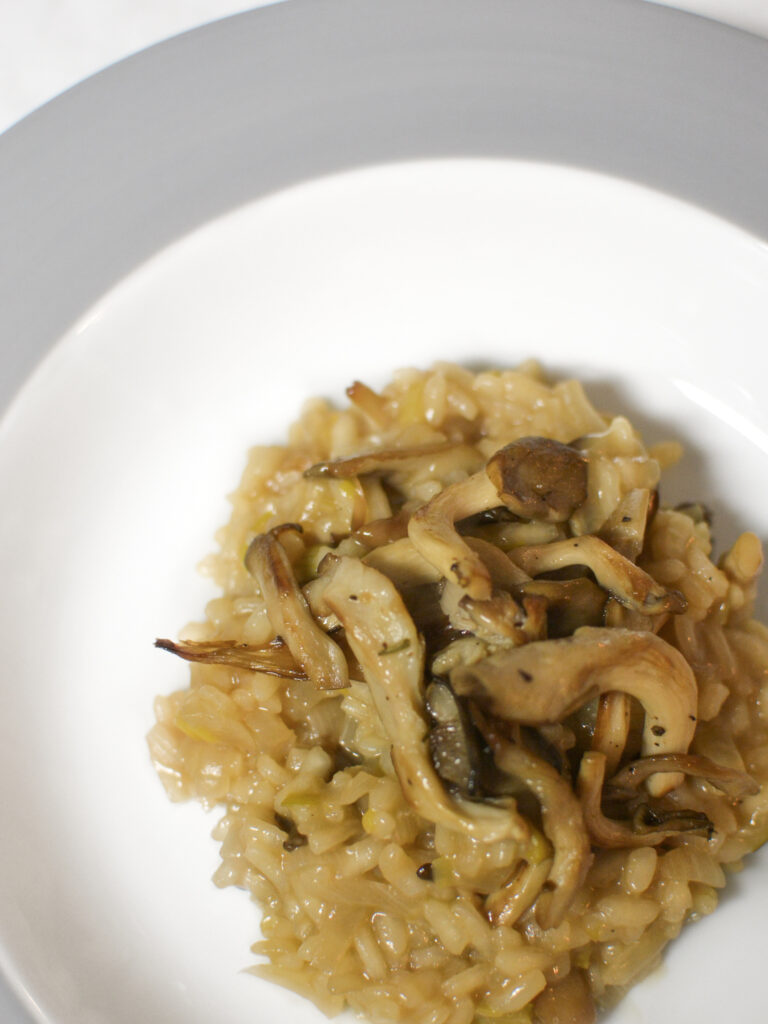 Mushroom and Leek Risotto – Marc Eats