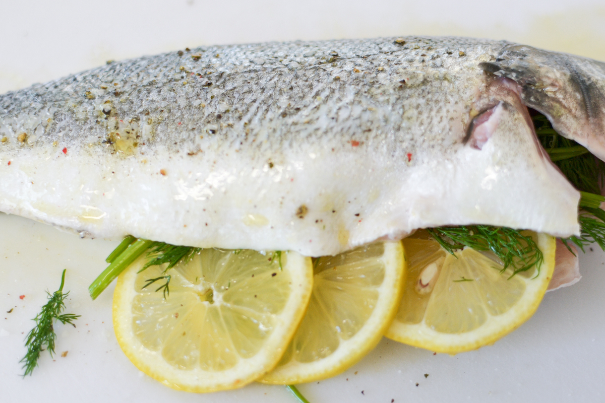 Grilled Whole Branzino – Marc Eats
