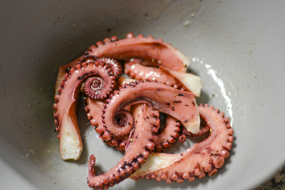 Italian Style Grilled Octopus – Marc Eats