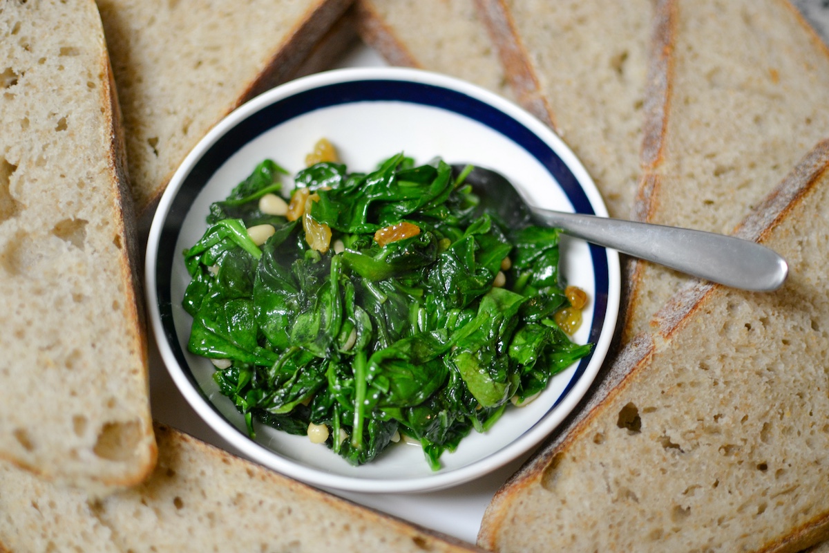 Italian Genovese Spinach - Marc Eats