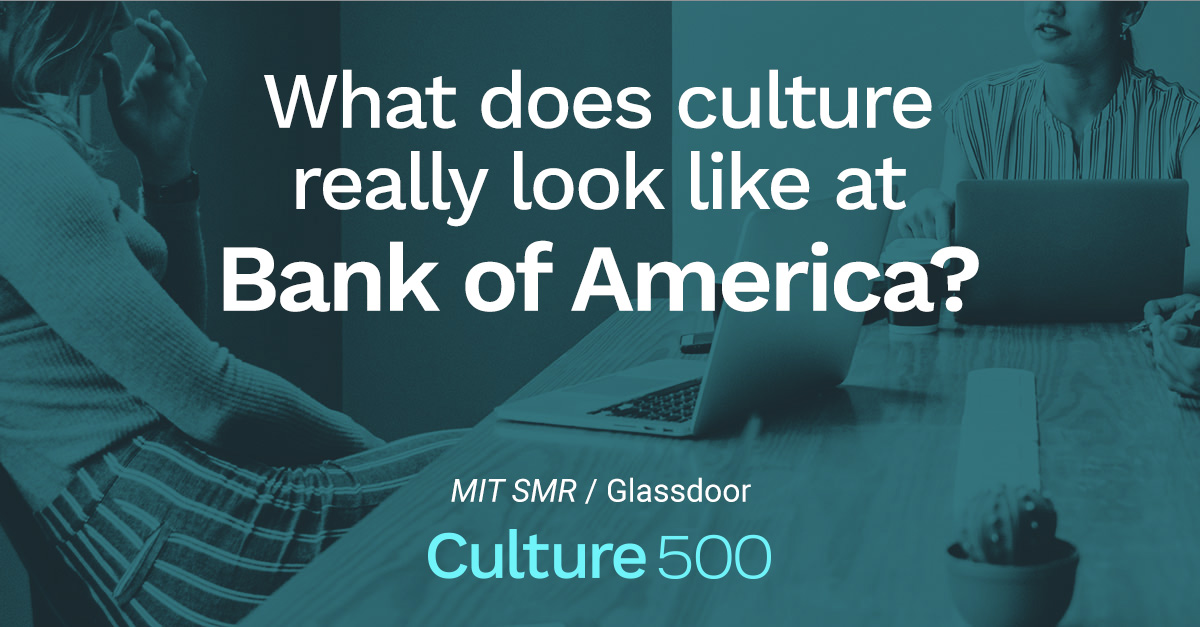 How Employees Talk About Culture at Bank of America | Culture500 | MIT ...