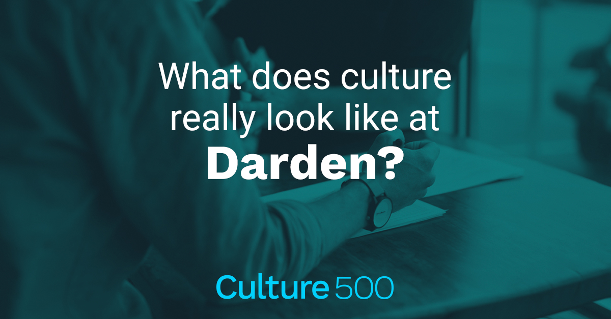 How Employees Talk About Culture at Darden | Culture500 | MIT Sloan ...