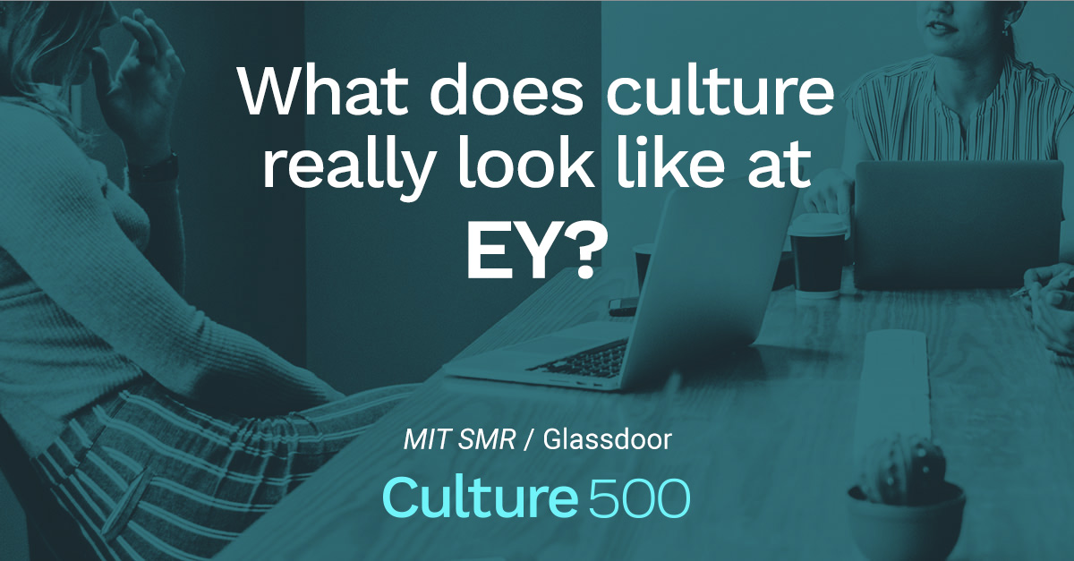 How Employees Talk About Culture at EY | Culture500 | MIT Sloan ...