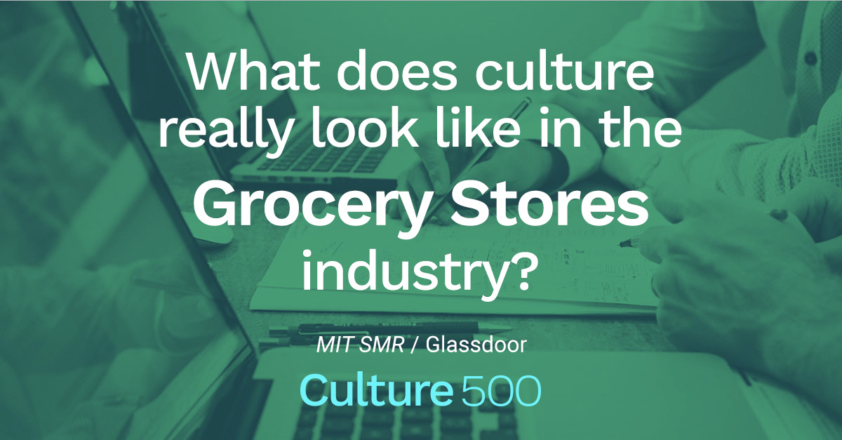 How Culture Rates in the Grocery Stores industry | Culture500 | MIT ...