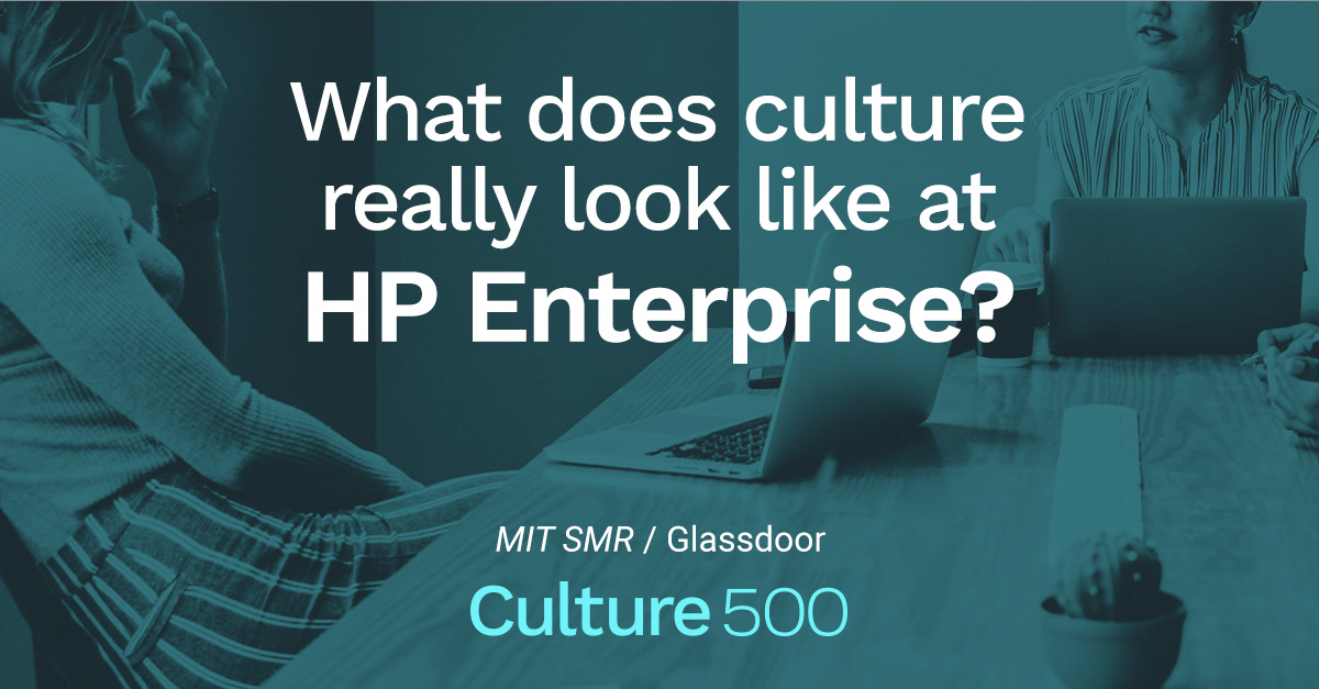 How Employees Talk About Culture at Hewlett Packard Enterprise ...