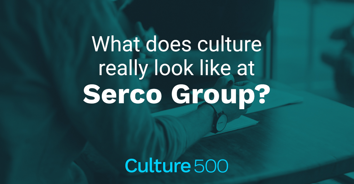 How Employees Talk About Culture at Serco Group | Culture500 | MIT ...