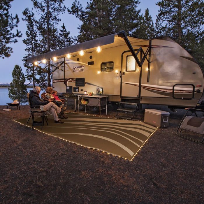 The Ultimate Guide to RV Patio Mats & Outdoor Rugs - Camping World Blog
