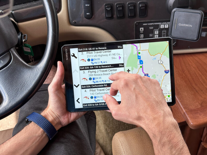 Is the Garmin 1095 the Best GPS for RV Use? - Camping World Blog
