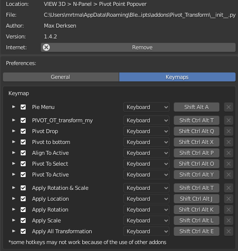 Pivot Transform 1.4.5 for 2.82+ - Blender Market