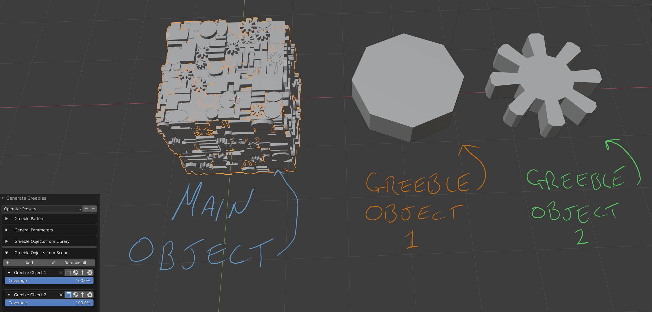 Plating Generator and Greebles - Blender Market