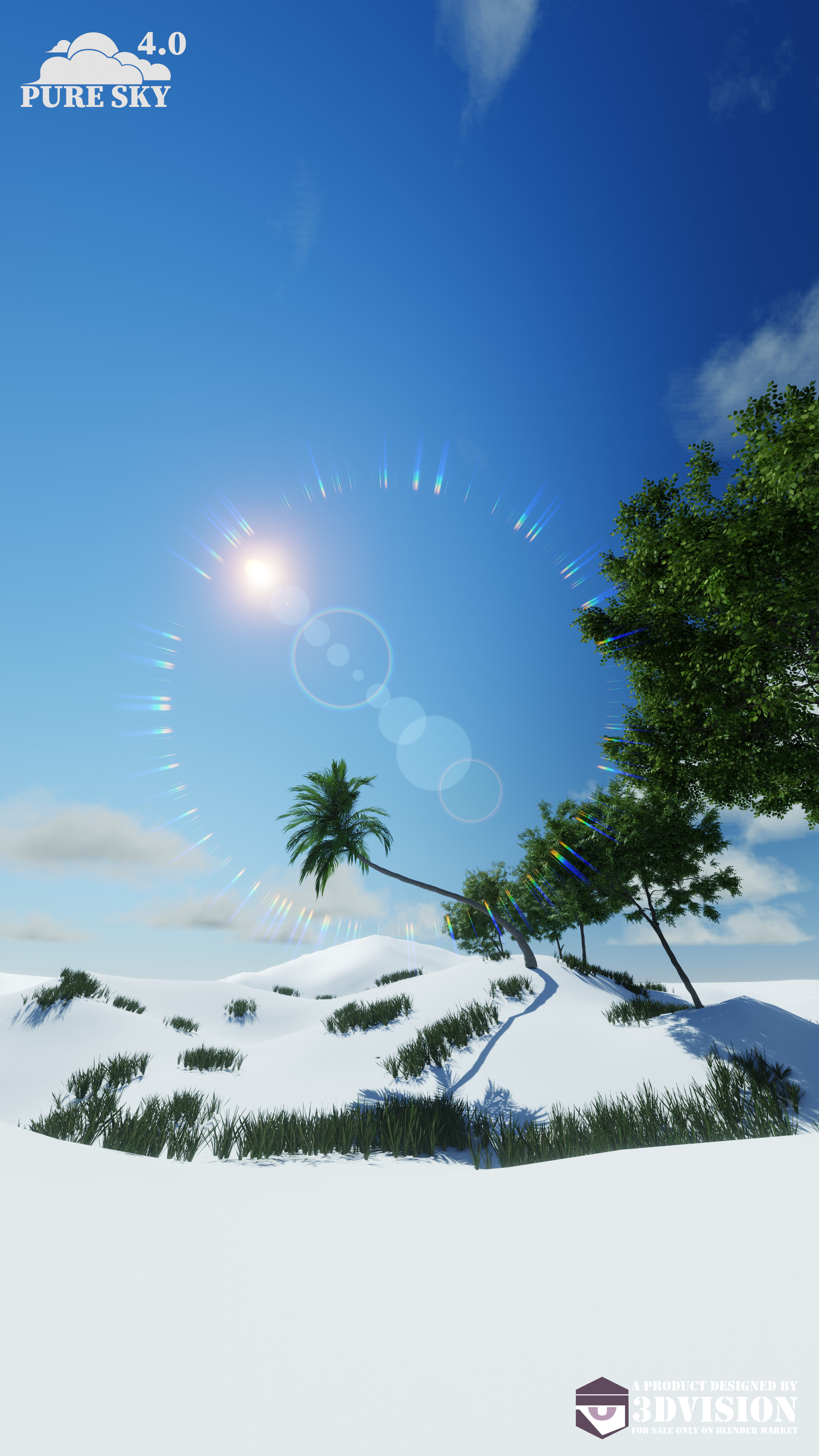 Pure-Sky (EEVEE & Cycle) - Blender Market