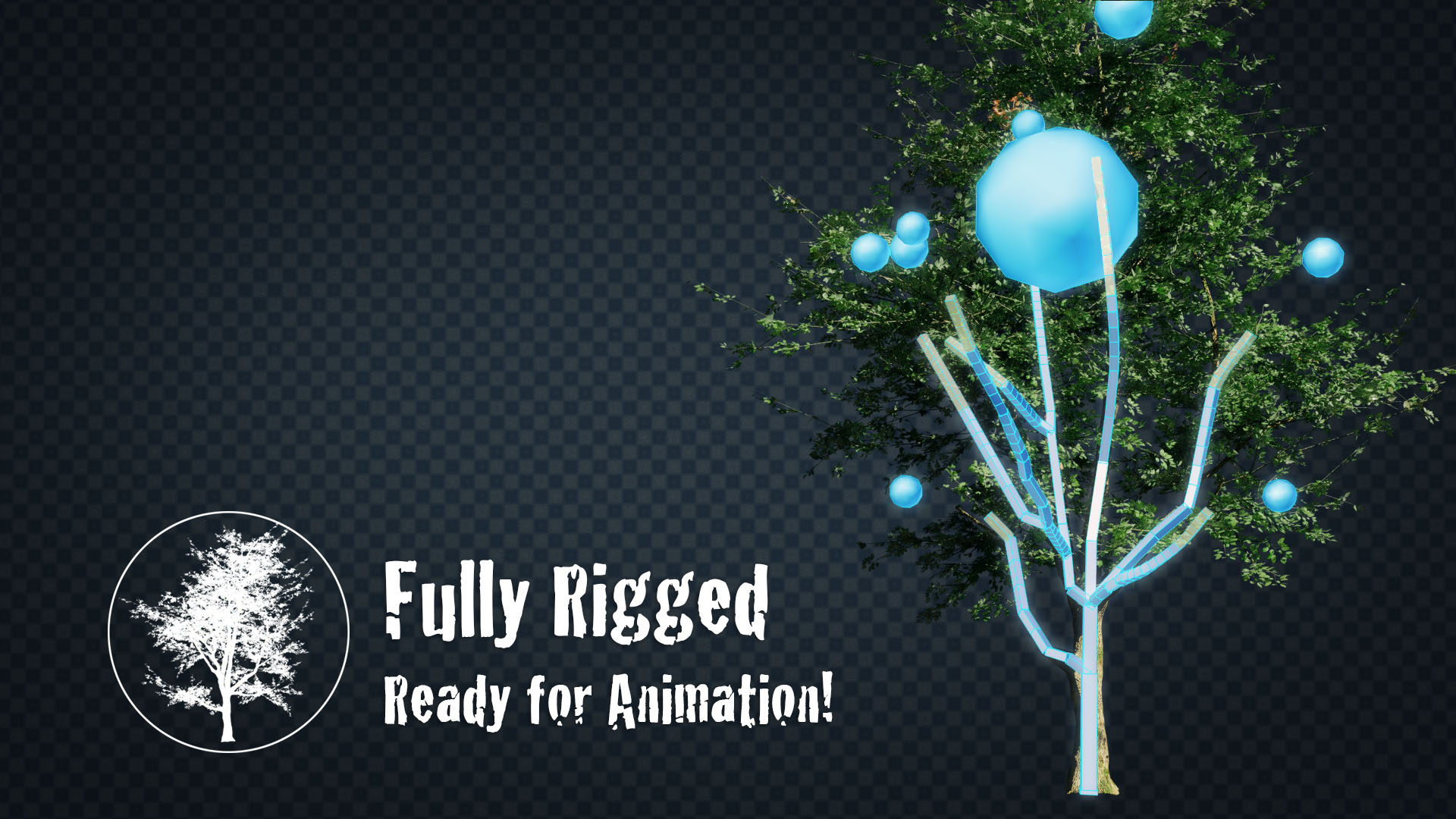 Blender真实三维树木资产包BlenderMarket Realistic Tree Asset Pack 2.8 + eevee ...