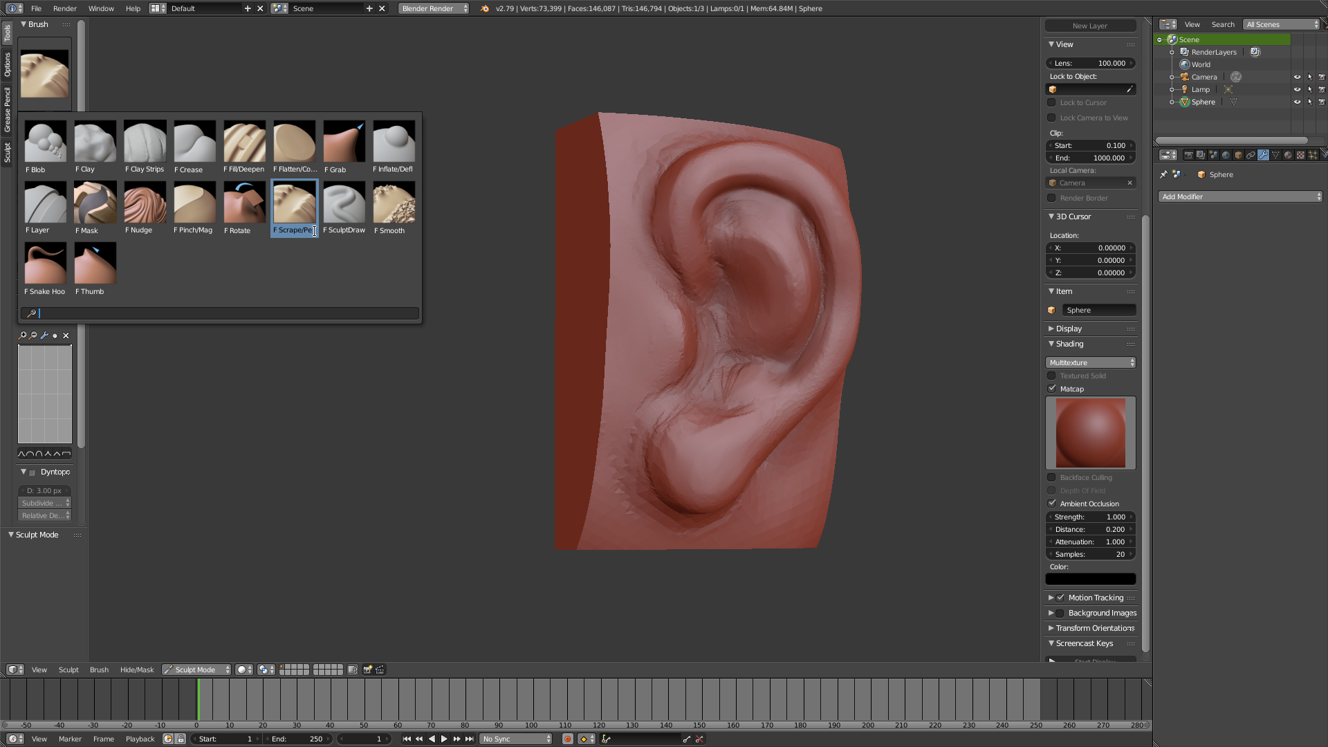 Sculpting In Blender For Beginners Full Course Blender Market
