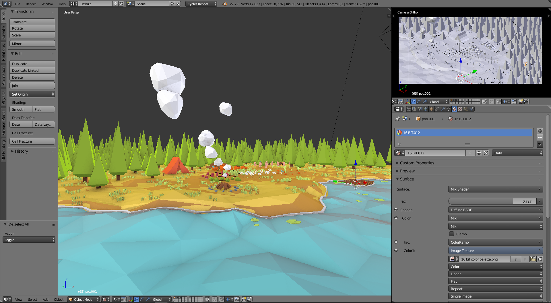 Nature LOW POLY Pack (Blender/Unity 3D) - Blender Market