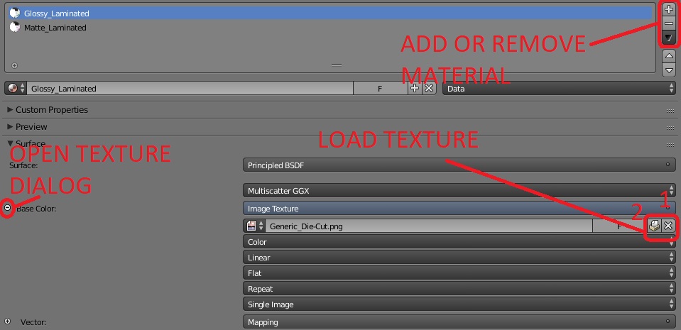 Die-cutting box template *Rigged* - Blender Market