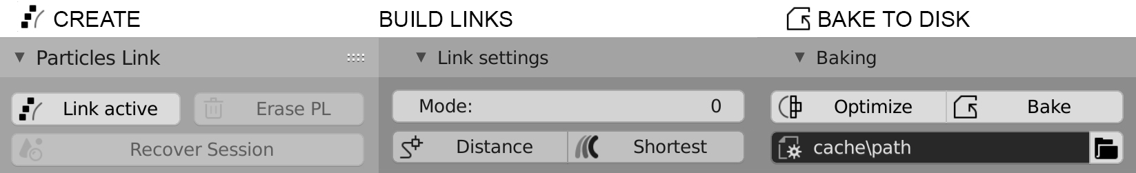 Particles Link v2.1 – IK3D