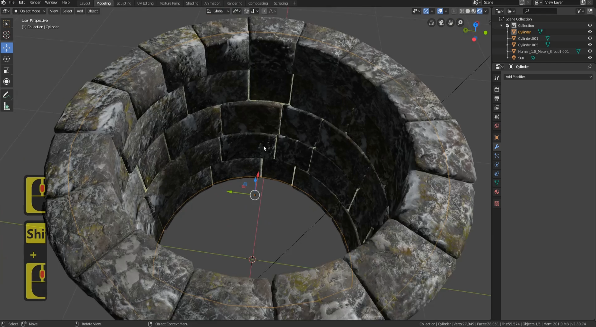 Blender 2.8 Creating your First 3D Game Model - Blender Market