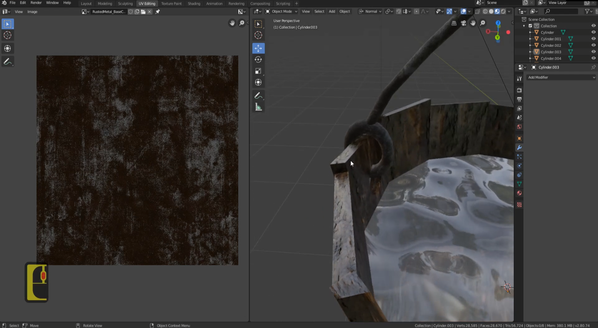 Blender 2.8 Creating your First 3D Game Model - Blender Market