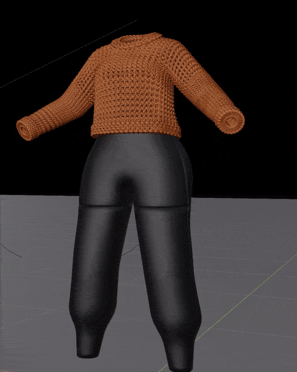 Clothes in Motion - Blender Market