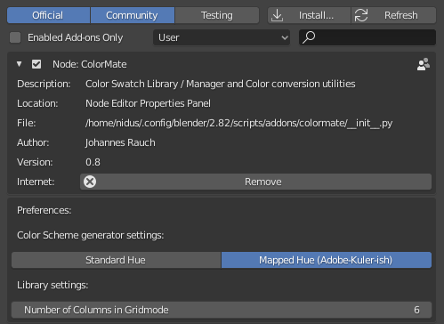 Colormate - Color Harmony and Palette Manager - Blender Market