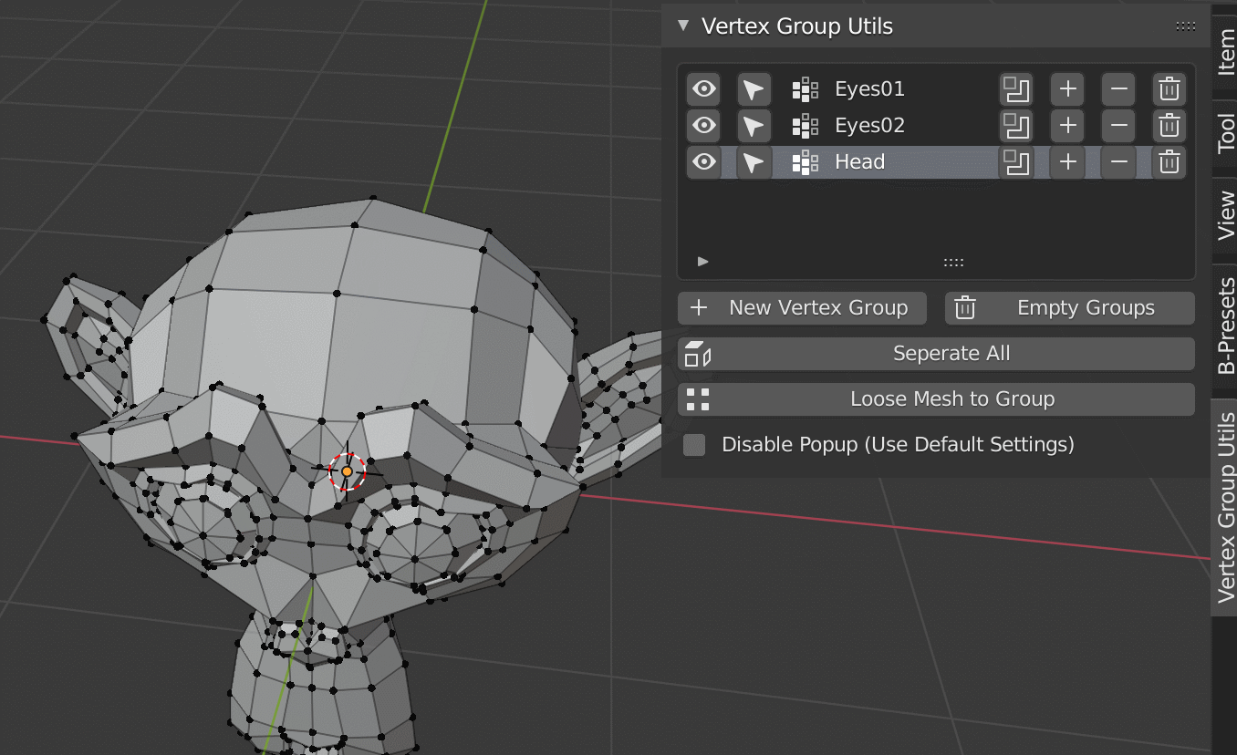 Vertex Group Utils Blender Market