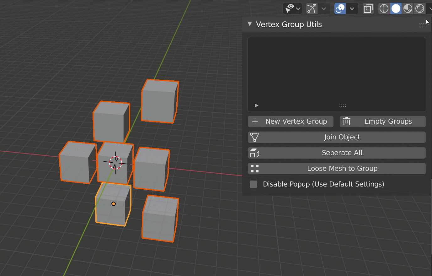 Vertex Group Utils Blender Market
