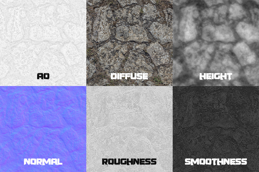 Texture Sandstone 4K PBR - 16bit - 01 - Blender Market
