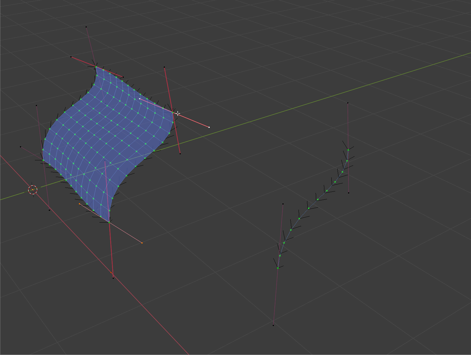 Curves to Mesh 2.6 曲线转网格建模教程 最新版2.8.0-blender布的