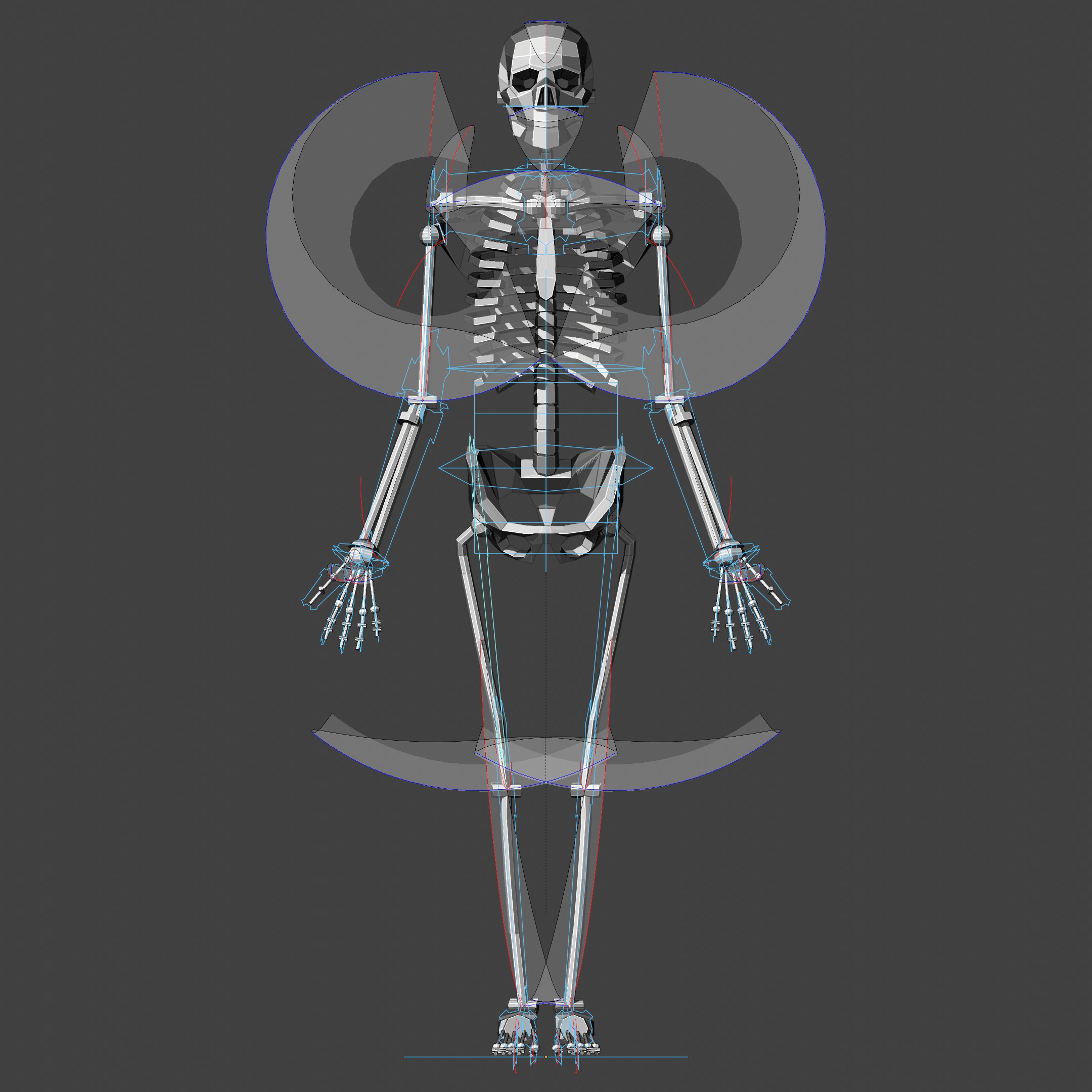 Skeleton Synovial Joints Low-poly - Superhive (formerly Blender Market)