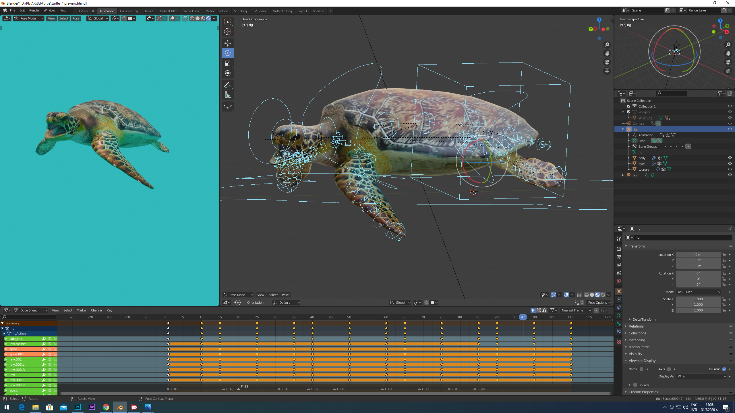 turtle - Superhive (formerly Blender Market)