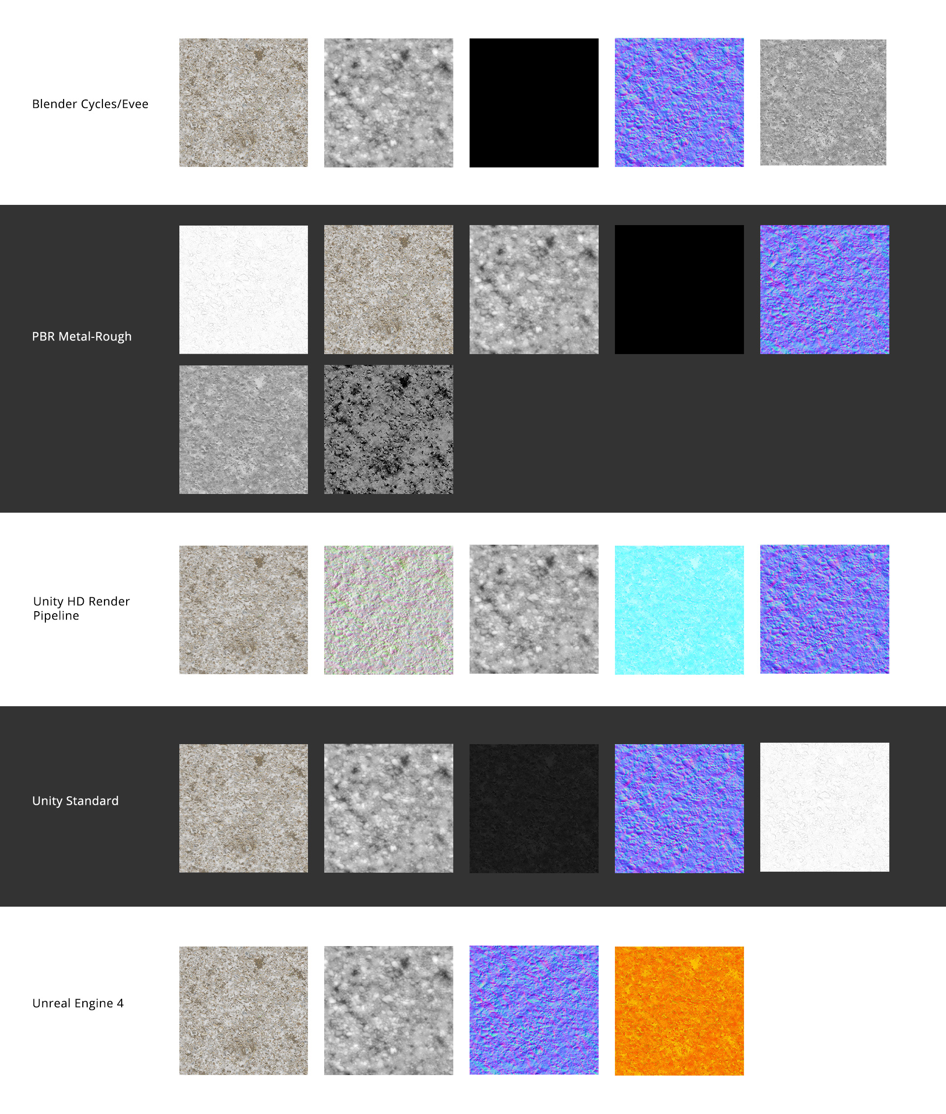 Texture Snowy Terrain 4k Pbr - 16bit - 07 - Blender Market