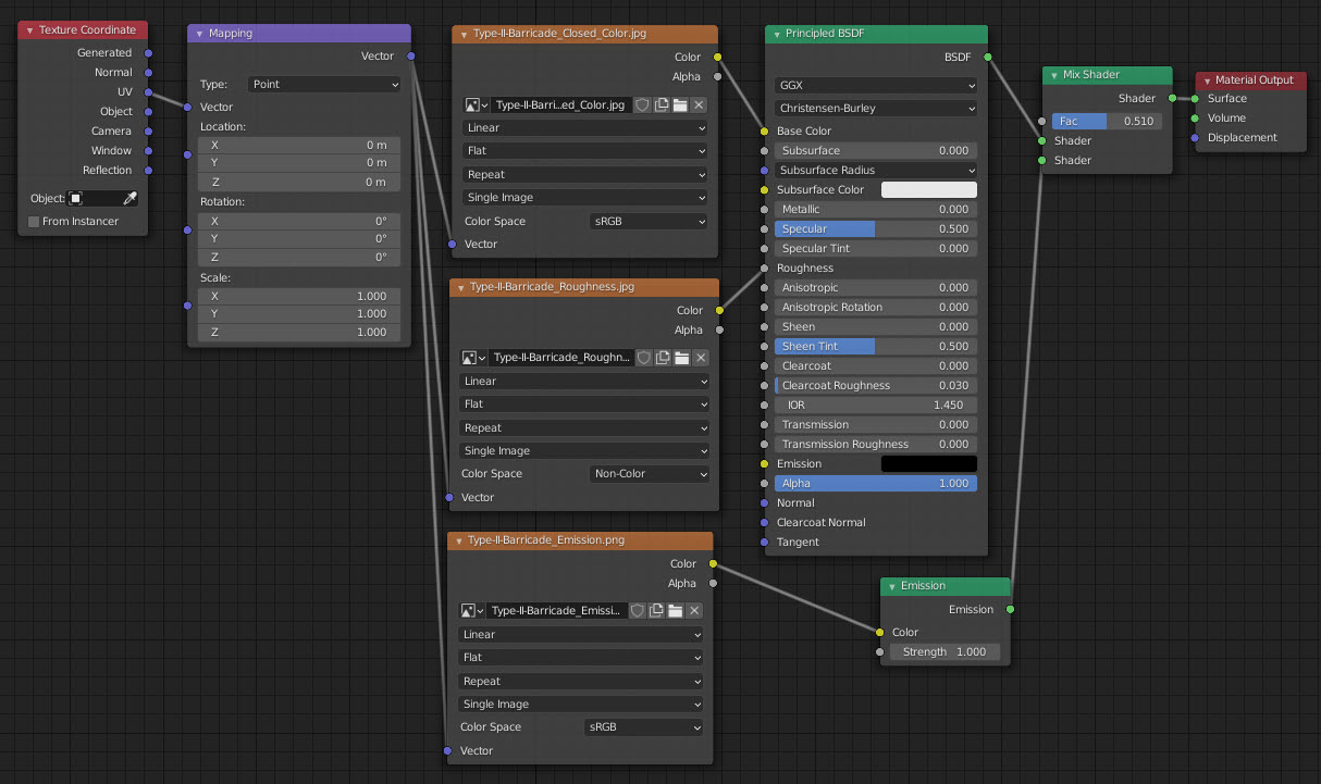 Type 2 Barricade - Blender Market