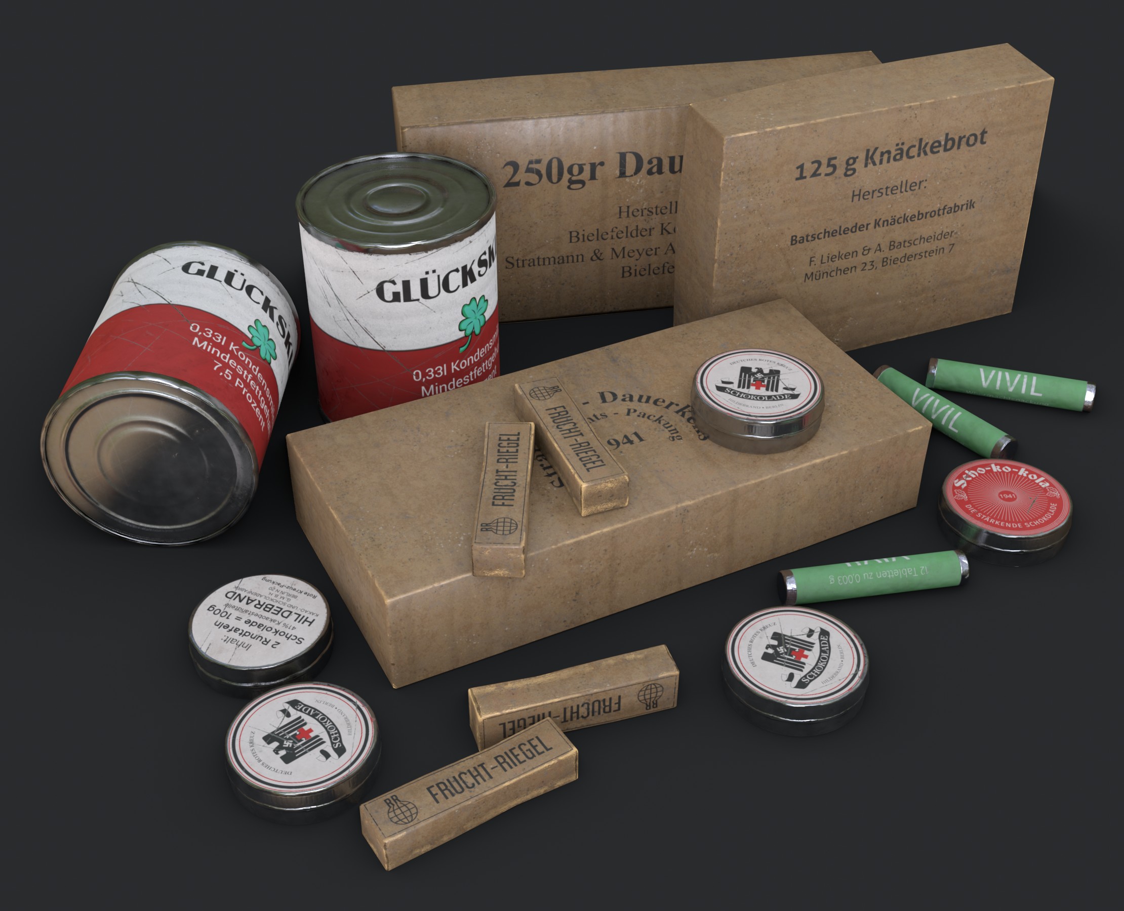 German Combat Ration WWII - Superhive (formerly Blender Market)