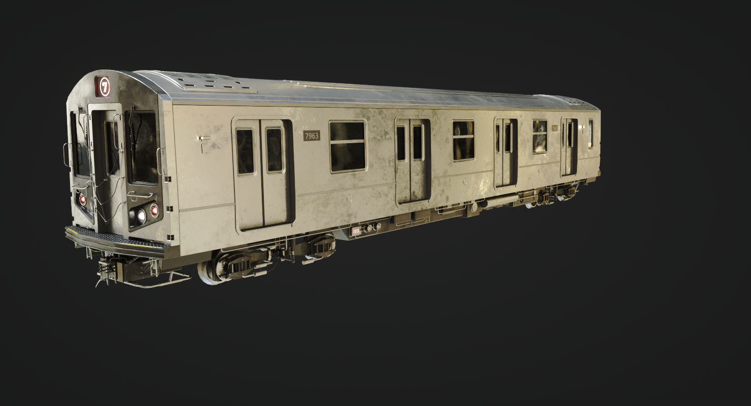 KitBash 3D Trains - Blender Market