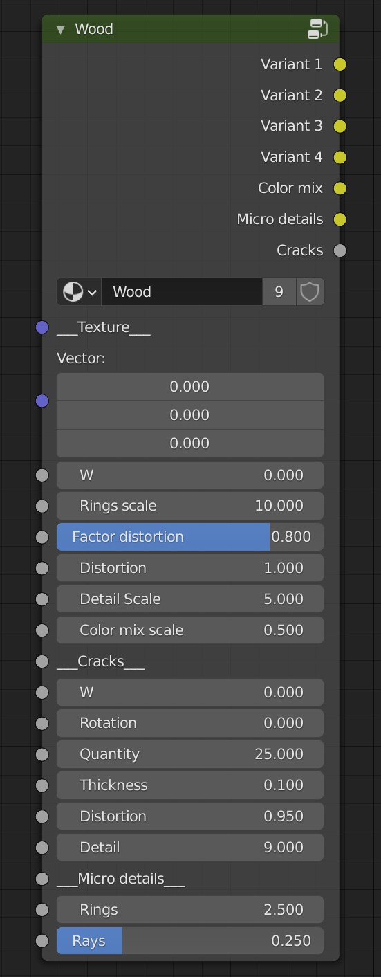 Procedural wood material - Blender Market