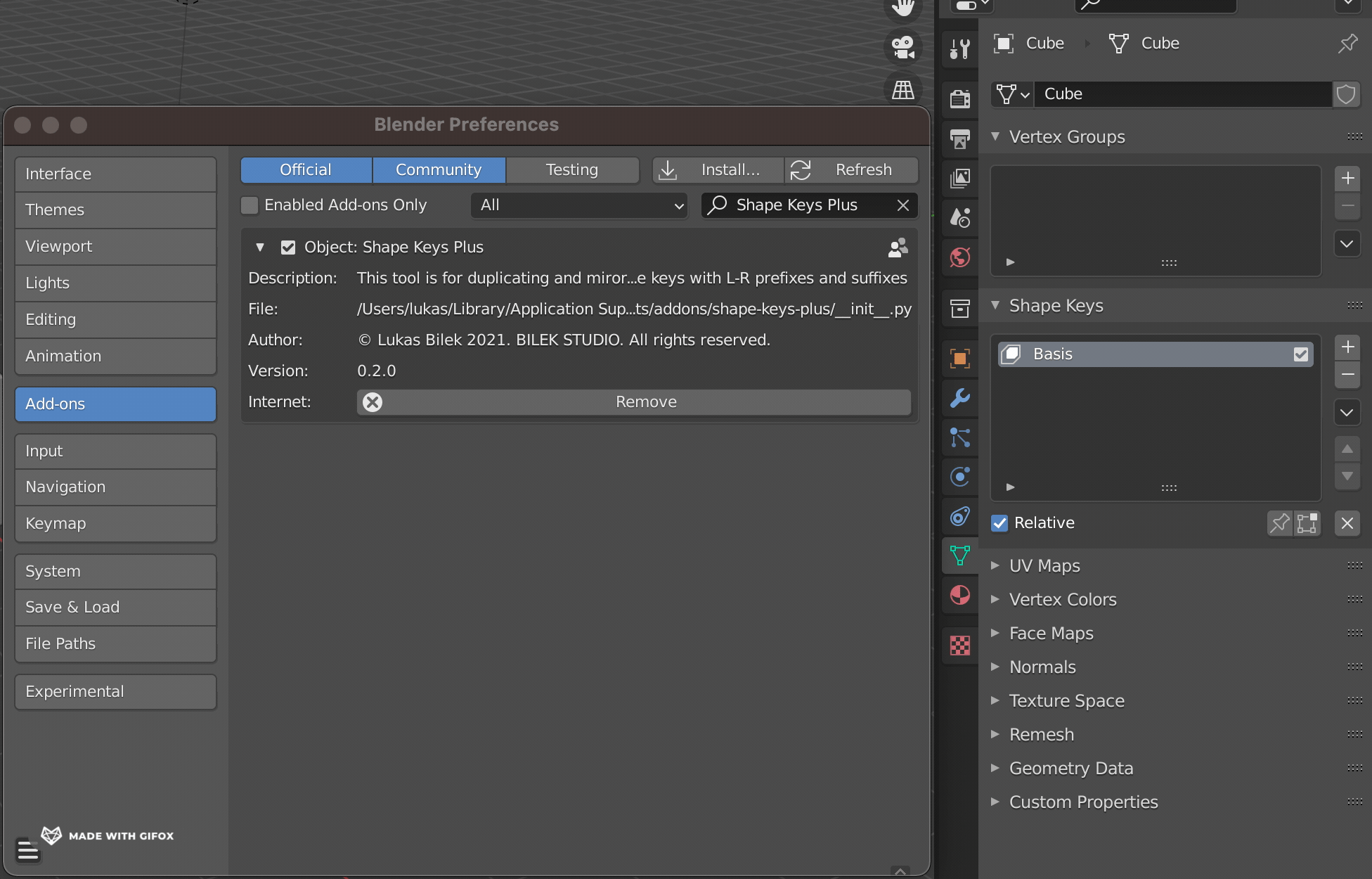 Shape Keys Plus - Blender Market