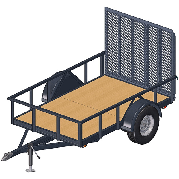 5' X 8' Utility Trailer