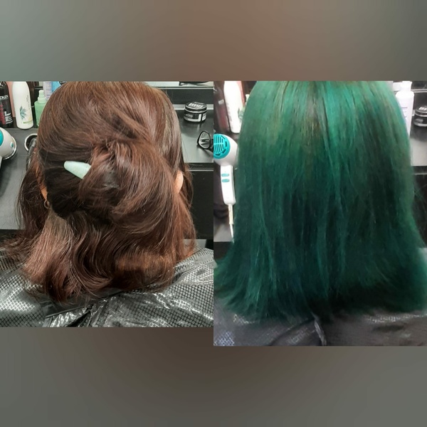 Single Process Colour (Short Hair)