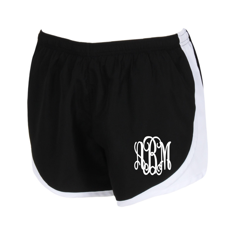 Monogrammed Running Shorts | Marleylilly