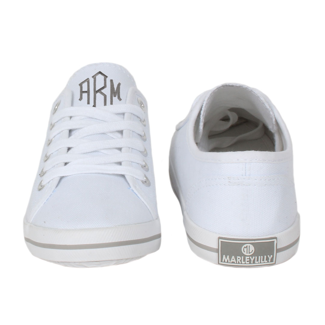 Monogrammed Sneakers | Marleylilly