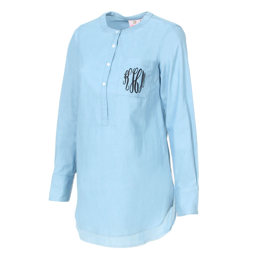 Monogrammed Layering Tunic | Marleylilly