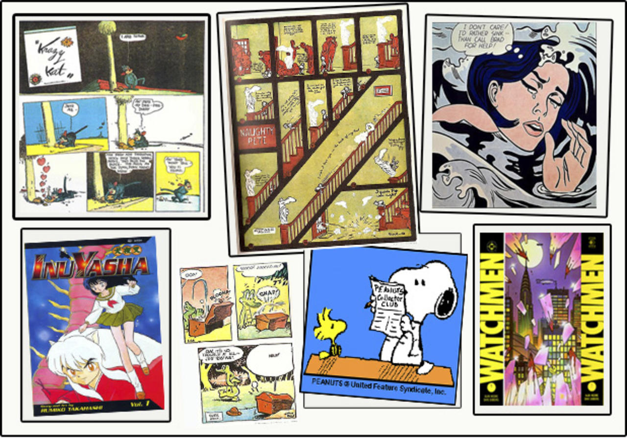 The History of Comix: A Distorted World