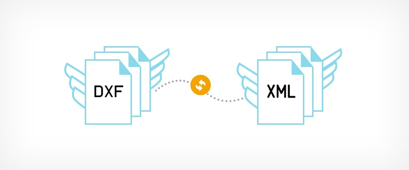 Convert DXF to XML online