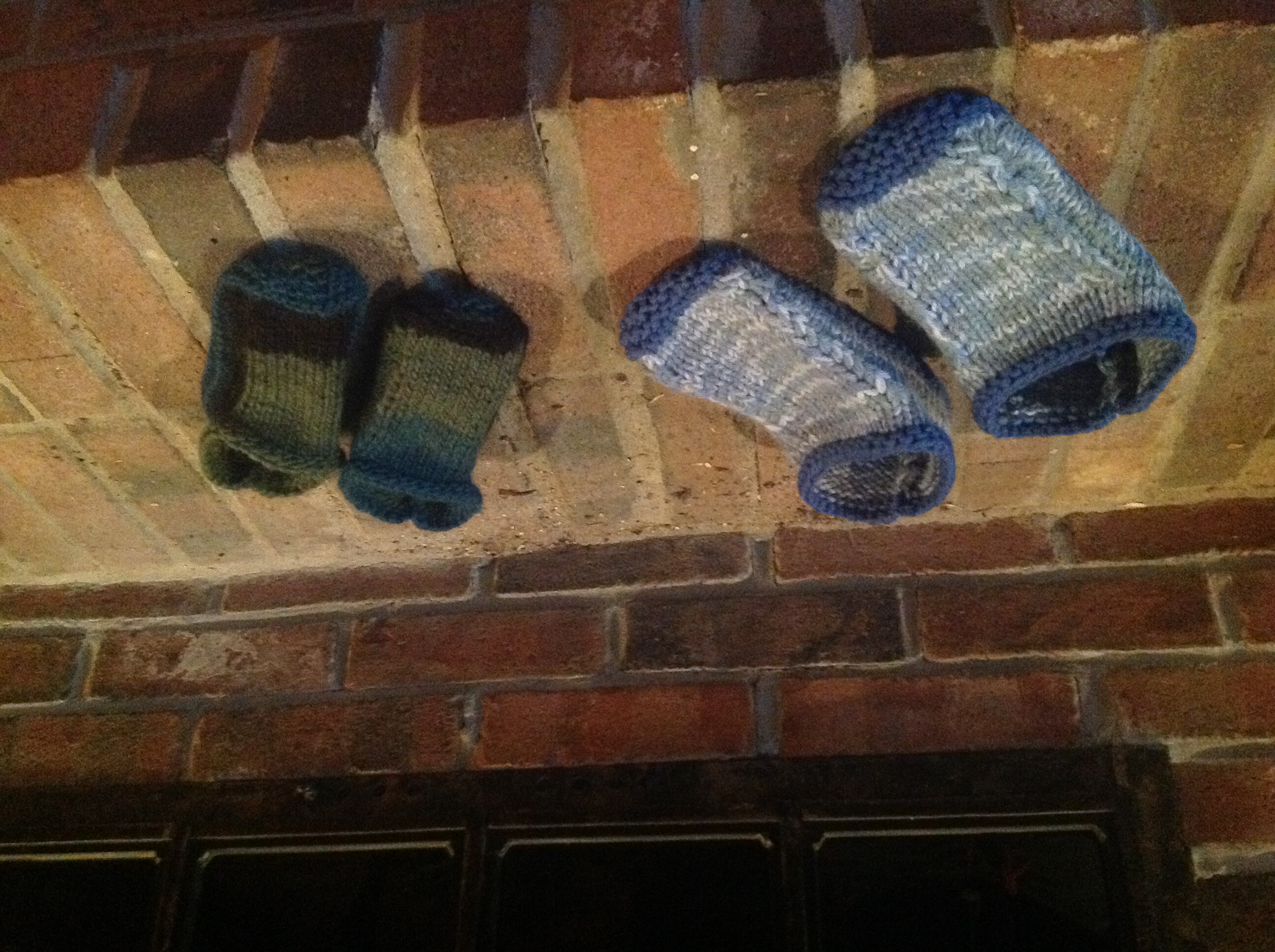 Non felted slippers pattern Biscotte's version