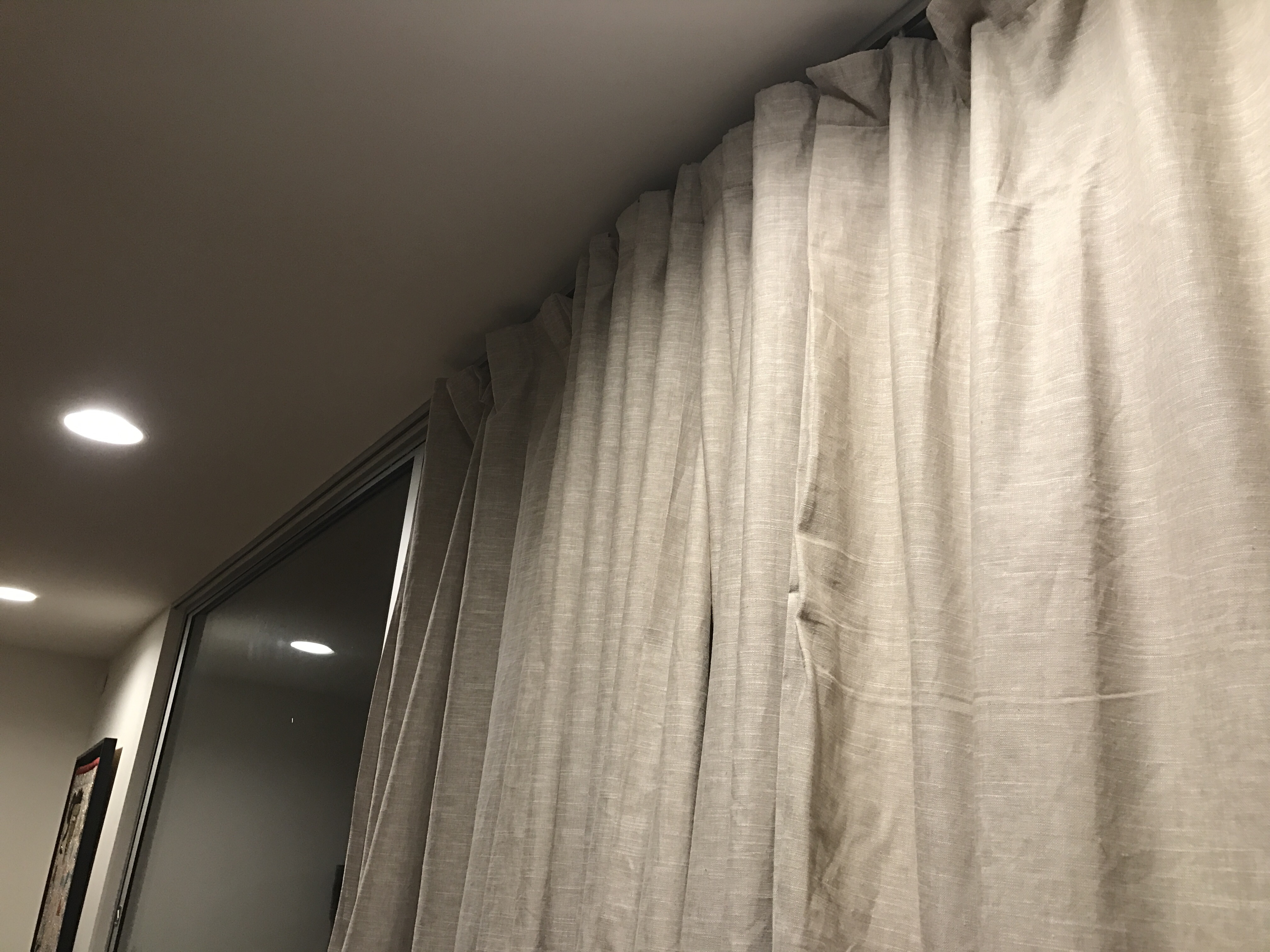 Kirsch 9600 Ceiling Mount Curtain Track with Hook Carriers – Curtain ...